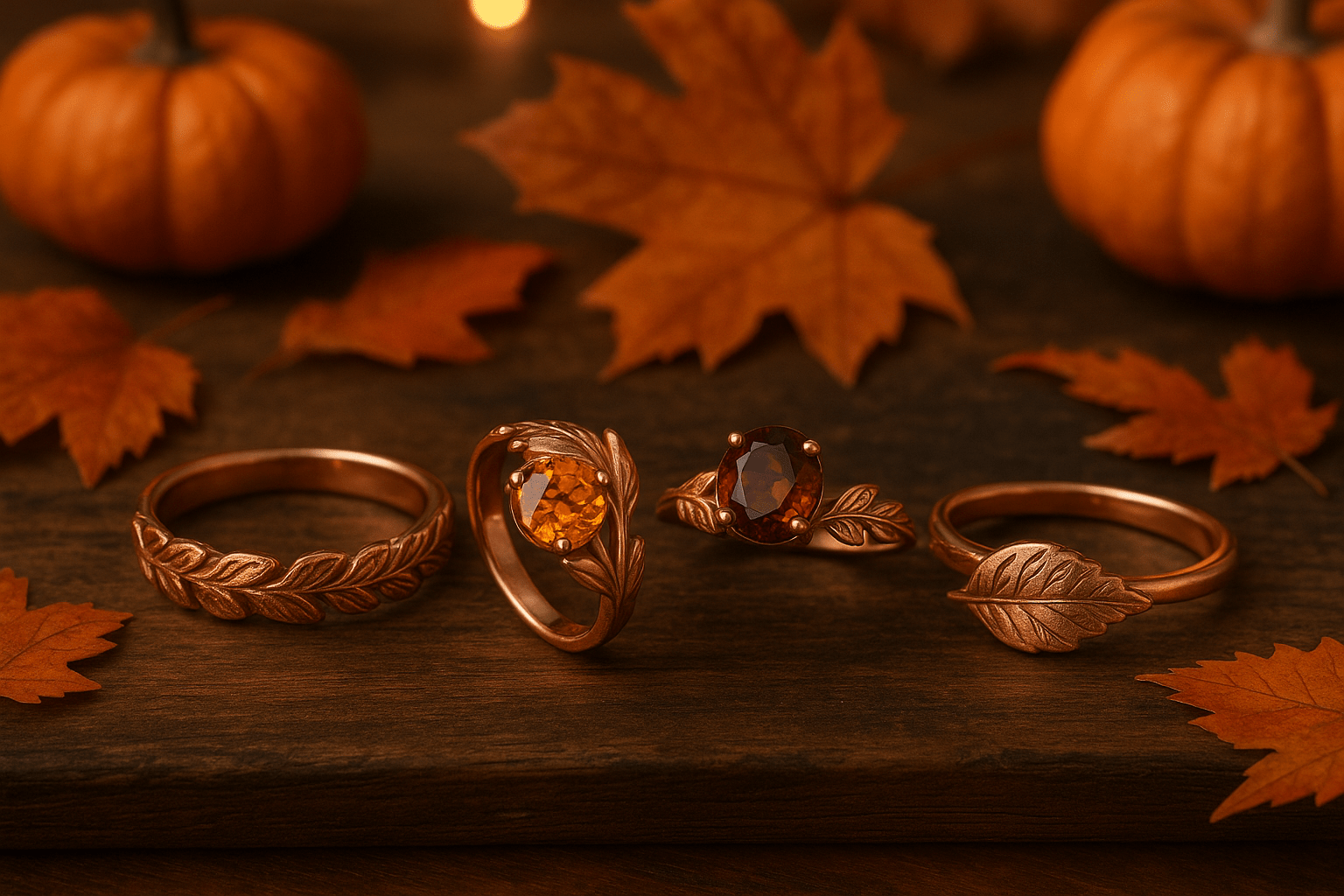 Women’s Wedding Rings: Embrace Fall Trends – Black Pearl of Queens
